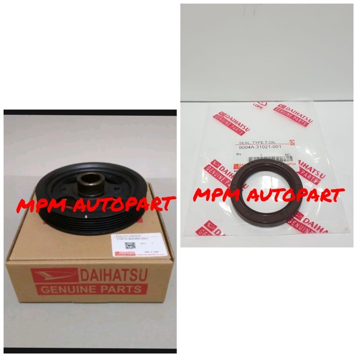 Jual JUAL pulley pully crankshaft kruk as terios seal timing BEST ...