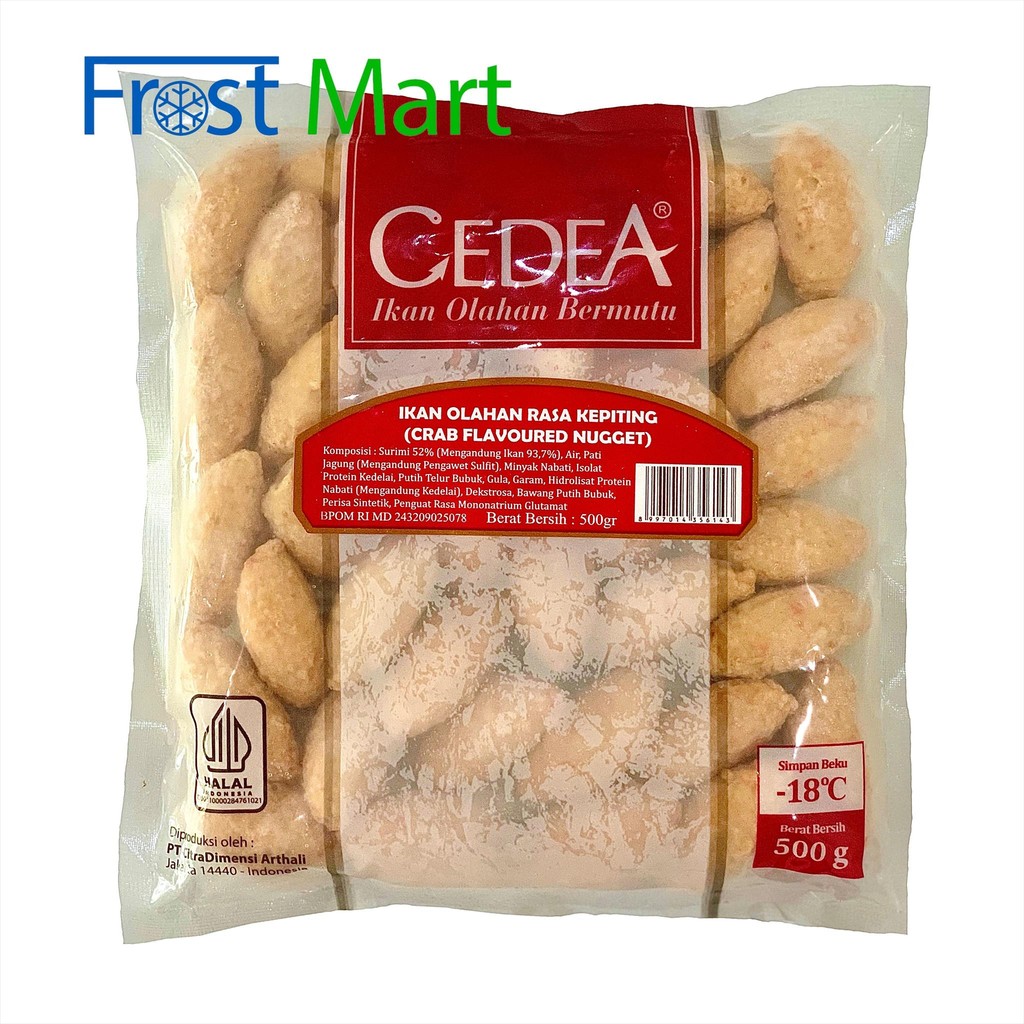 Jual Nugget Kepiting Cedea 500Gr | Shopee Indonesia
