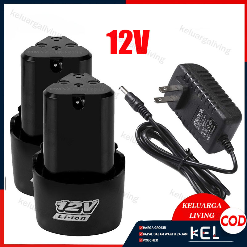 Jual Baterai Bor Cordless 12v Baterai Bor Cordless Li-Ion 12 Volt ...
