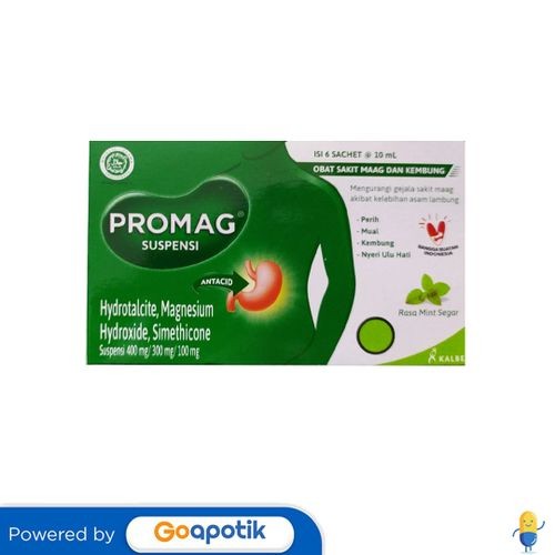 Jual Promag Suspensi 10 Ml Box 6 Sachet | Shopee Indonesia