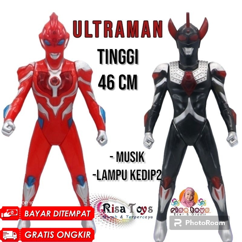 Jual RT- MAINAN ULTRAMAN GINGGA DAN ULTRAMAN HITAM BERTANDUK, BISA ...