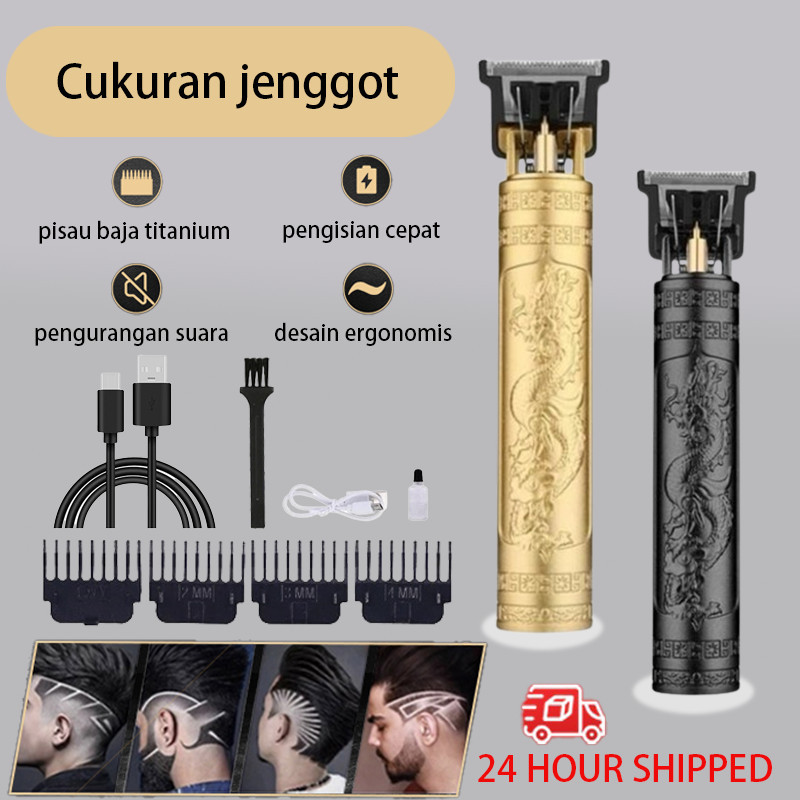 Jual Alat Cukur Elektrik Hair Clipper Trimmer T9 / Cukuran Vintage T9 Alat Cukur Hair Clipper ...