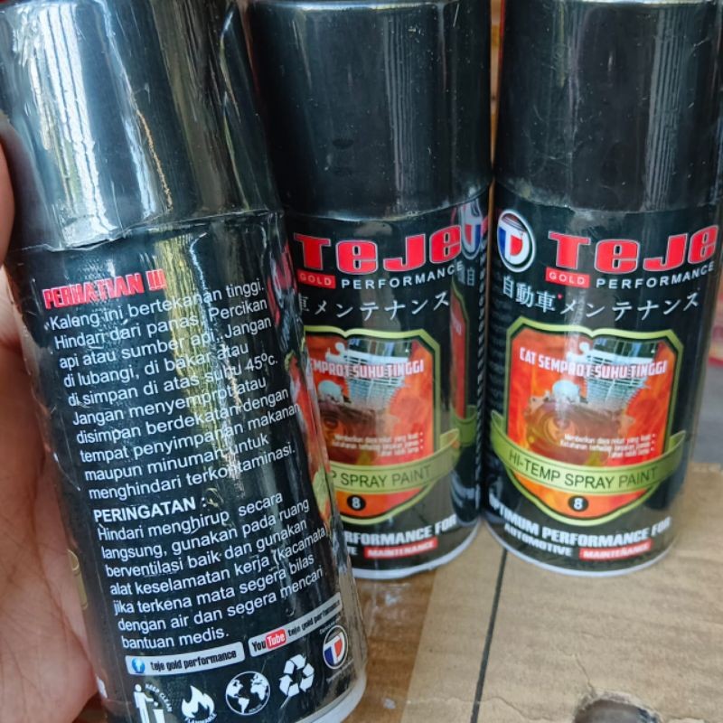 Jual pilok pylox cat semprot TEJE HI TEMP 150CC pilok pylox pilox cat anti panas cat knalpot ...