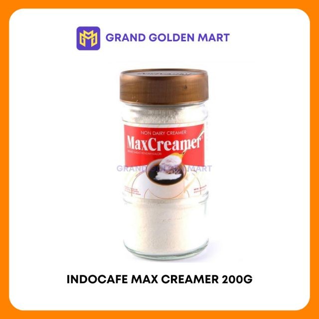 Jual Indocafe Max Creamer Non Diary Botol 200 Gram | Shopee Indonesia