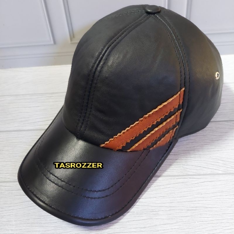 Jual Topi kulit asli pria model merk terkenal | Shopee Indonesia