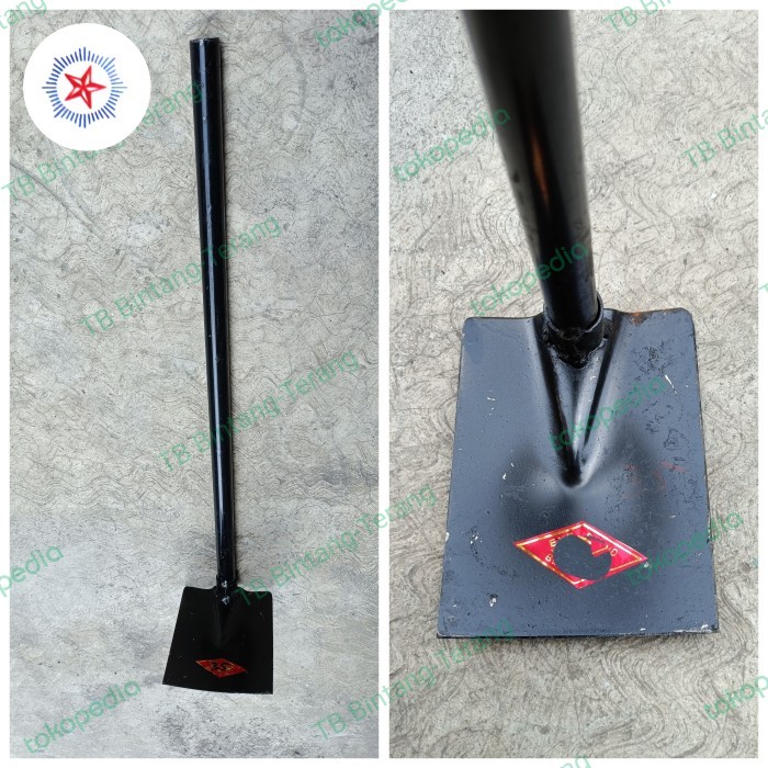 Jual CANGKUL PACUL KORED MINI BESI TEMPAHAN | Shopee Indonesia