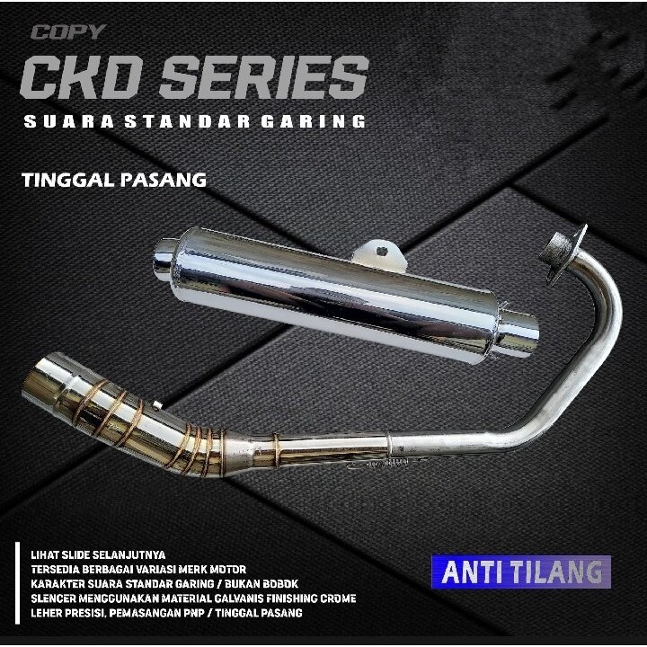 Jual knalpot Standar racing ckd Vixion Knalpot ckd Sonic KNALPOT ckd ...