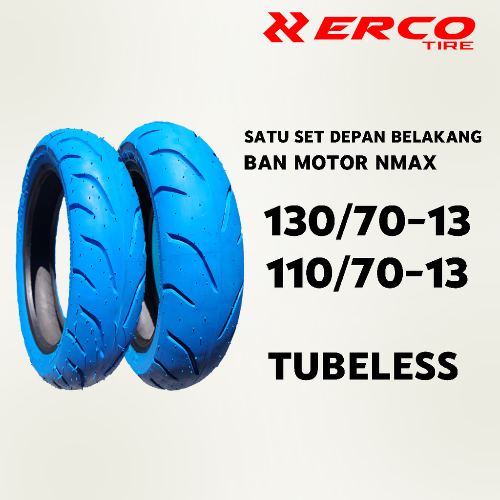 Jual ERCO TIRE Satu Set Ban Motor Warna Warni Depan Belakang Ring 14 ...
