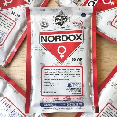 Jual NORDOX 56WP 100Gram Fungisida Bakterisida Mengendalikan Penyakit ...