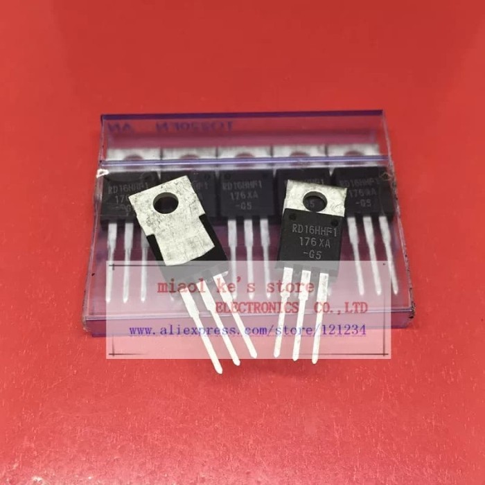 Jual LG99 Original RD16HHF1 RD16 RD MOSFET Transistor 30 MHz 16W ...