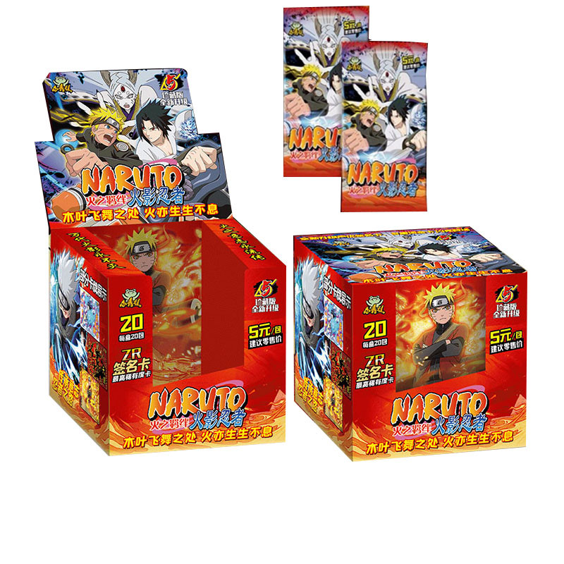 Jual Wholesales Naruto Collection Cards Booster Box Little Frog Bonds ...