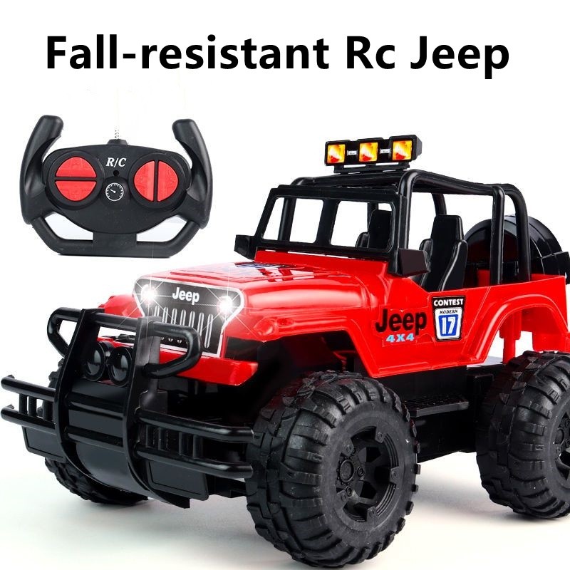 Jual Mobil RC Jeep Remote Control Mobil Offroad Anak dengan Lampu Rc Off Road Jeep | Shopee ...