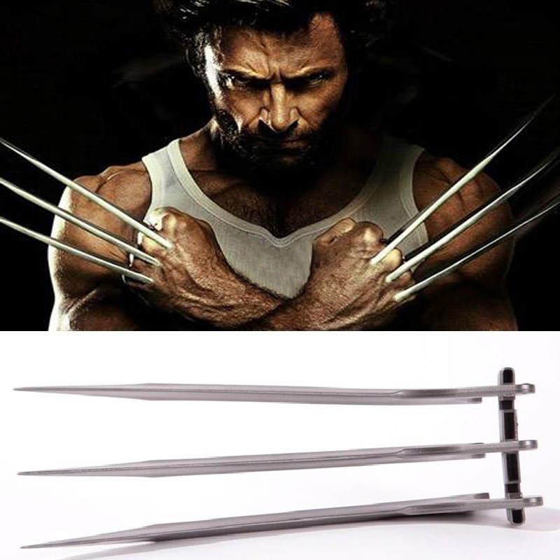 Jual Lover Avengers 1:1 Wolverine Claw X-Men Blade Paw Cosplay Marvel Hero Weapons Deadpool ...
