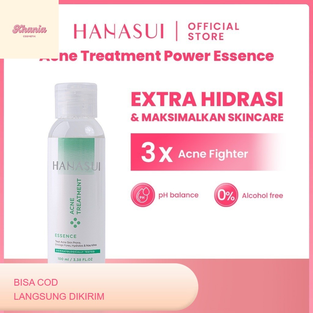 Jual Hanasui Acne Treatment Power Essence | Shopee Indonesia
