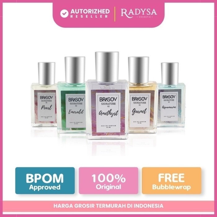 Jual - BRASOV Parfum Female 35ml Eau De Parfume - 07 - Ruby. | Shopee ...
