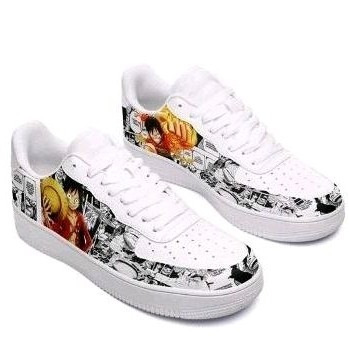 Jual Sneaker Laki laki Perempuan Anime One Pice LUFFY FAMILY BG-979 ...