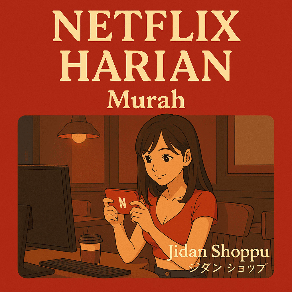 Jual [NFX] NETFLIX1 HARI | JIDAN SHOPPU | FULL GARANSI | Shopee Indonesia