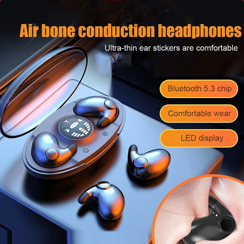 Jual Earphone Bluetooth Wireless 5.3 Headphone Suara Stereo Olahraga ...