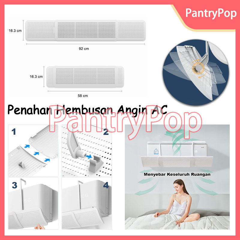 Jual AC Air Screen Cover / Reflektor Acrylic Akrilik / Windshield ...