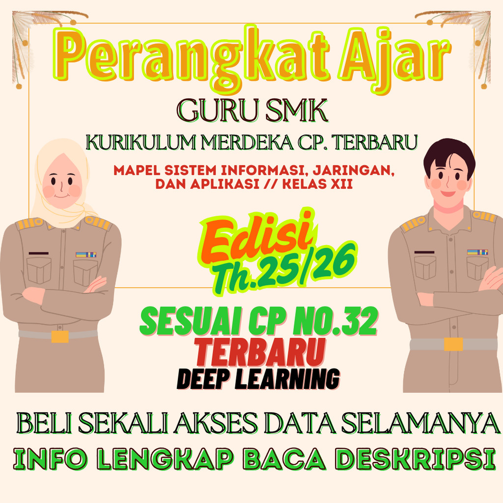 Jual [PAG-SMK] PERANGKAT AJAR GURU SMK // MAPEL SISTEM INFORMASI ...