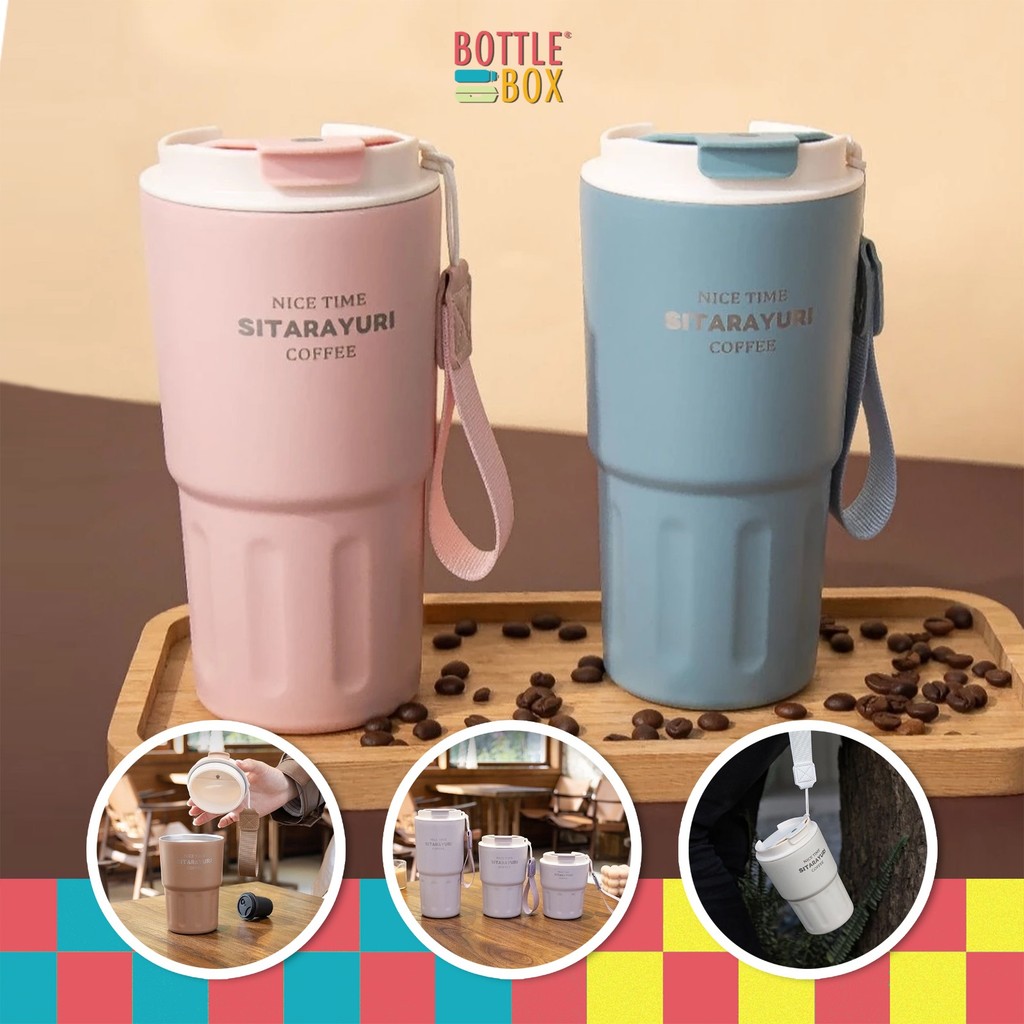 Jual SITARAYURI Tumbler Stainless Steel SYURI Coffee Mug Thermos Cup ...