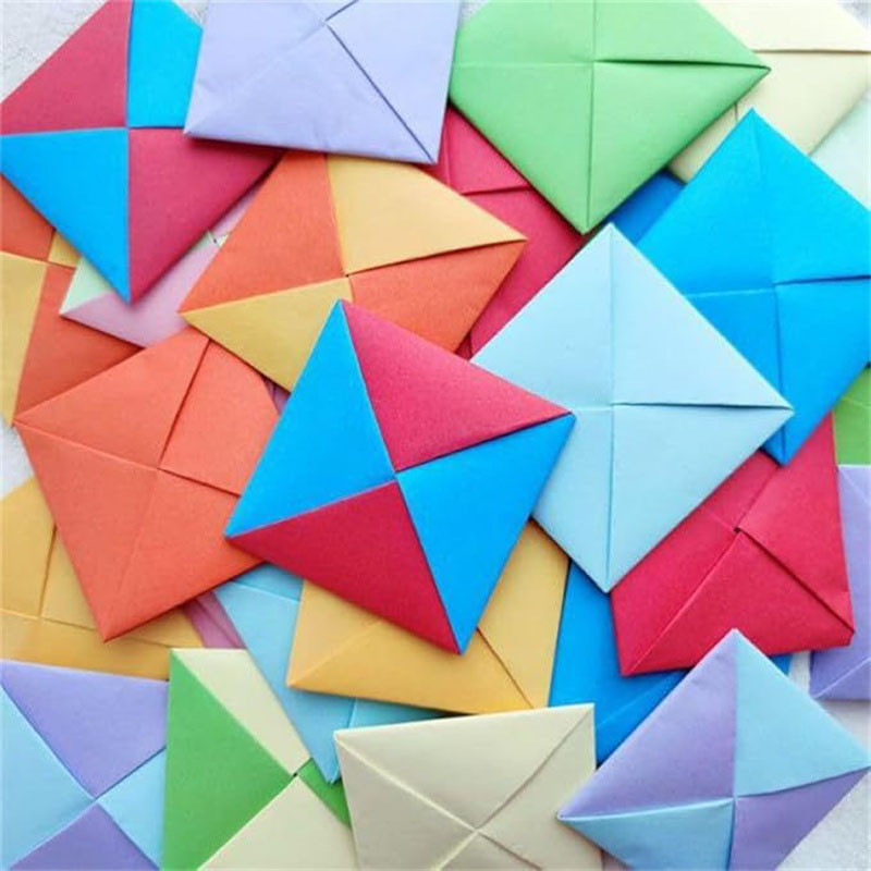 Jual 10/20pcs Ddakji Paper Flip Toy Game Blue Red Hard Cardboard Hiting ...
