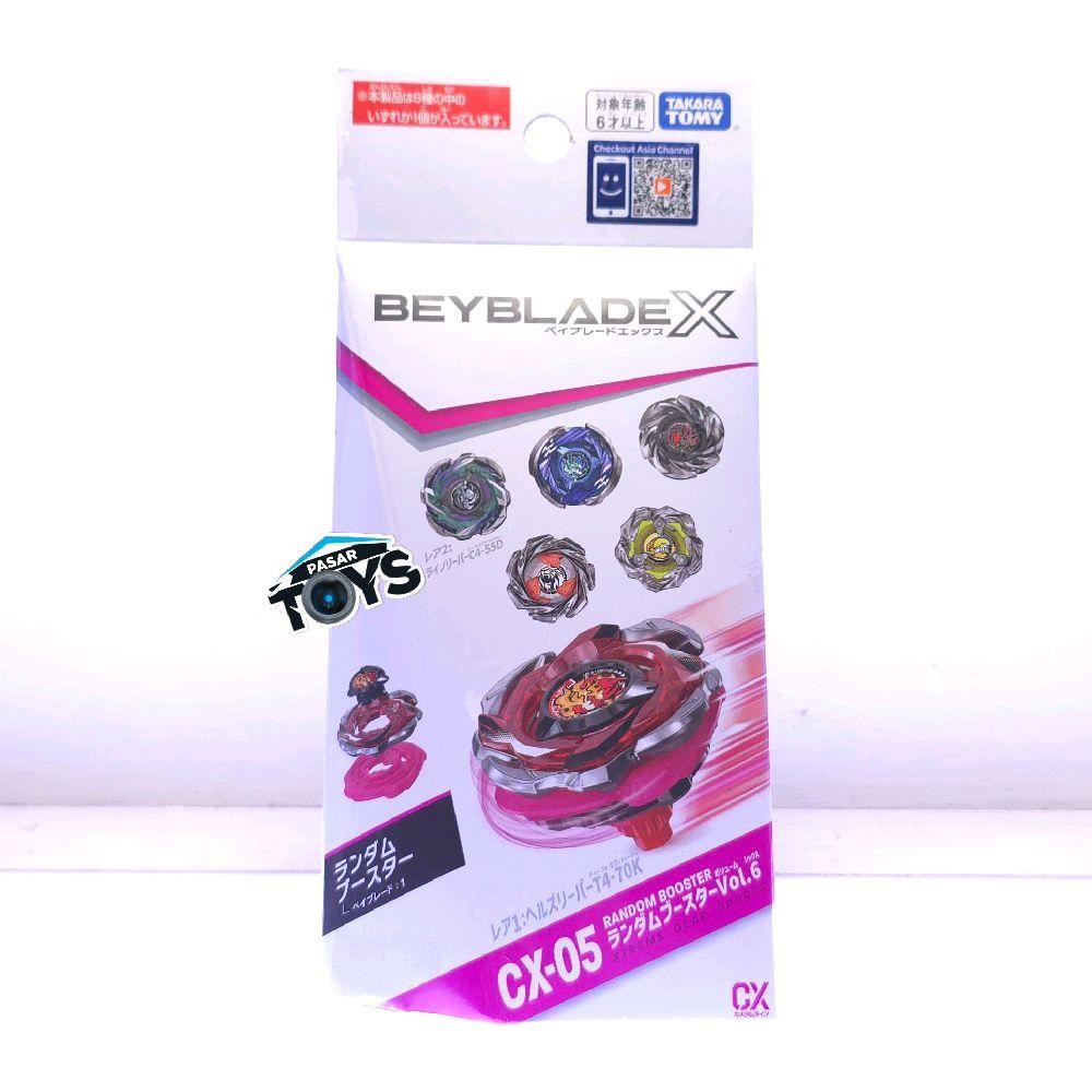 Jual Beyblade X Random Booster Vol. 6 CX-05 (1pcs) BeybladeX Takara Tomy | Shopee Indonesia
