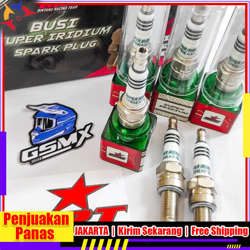 Jual Busi Racing brt Original Super Iridium Plus Vixion MX King Vario ...