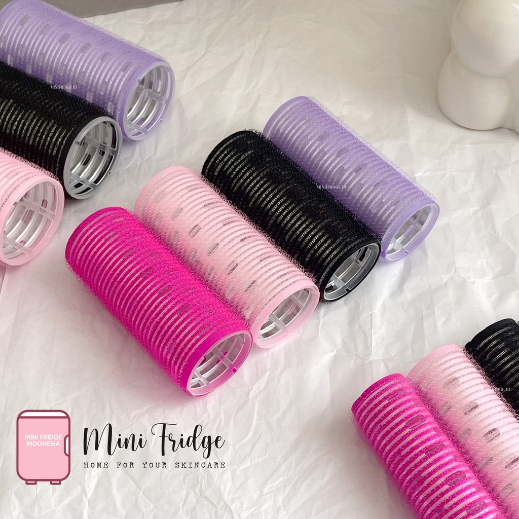Jual [MINIFRIDGE] Roll Rambut JUMBO 4x10cm FREE JEPITAN Thermal Hair ...