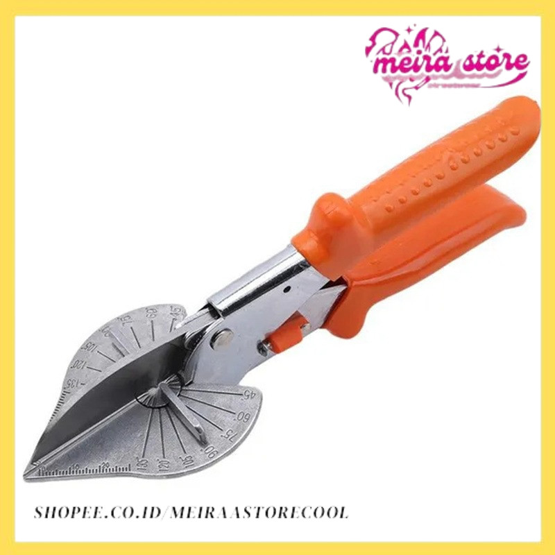Jual Multi Angle Mitre Siding Duct Cutter Plastic Pipe Hose Scissor 45 ...