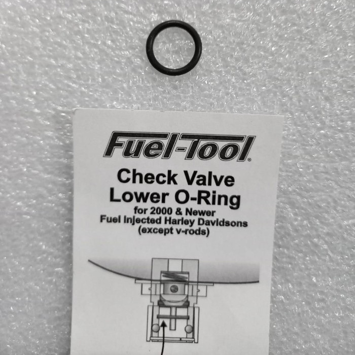 Jual SEAL O RING FUEL TOOL REPLACEMENT FUEL CHECK VALVE HARLEY ...