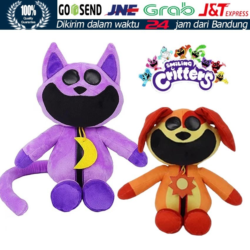 Jual Boneka Smiling Critters Series Figura Plush doll ChatNap Cartoon ...