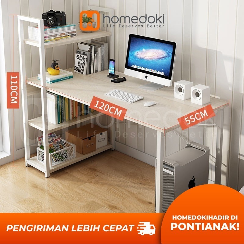 Jual Meja Komputer / Meja Belajar Minimalis / Meja Gaming / Meja ...