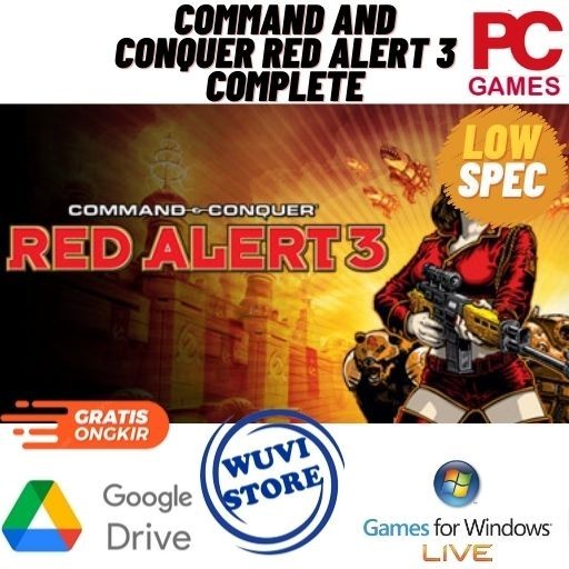 Jual Game PC Command and Conquer Red Alert 3 | GAME PC Ringan Full ...