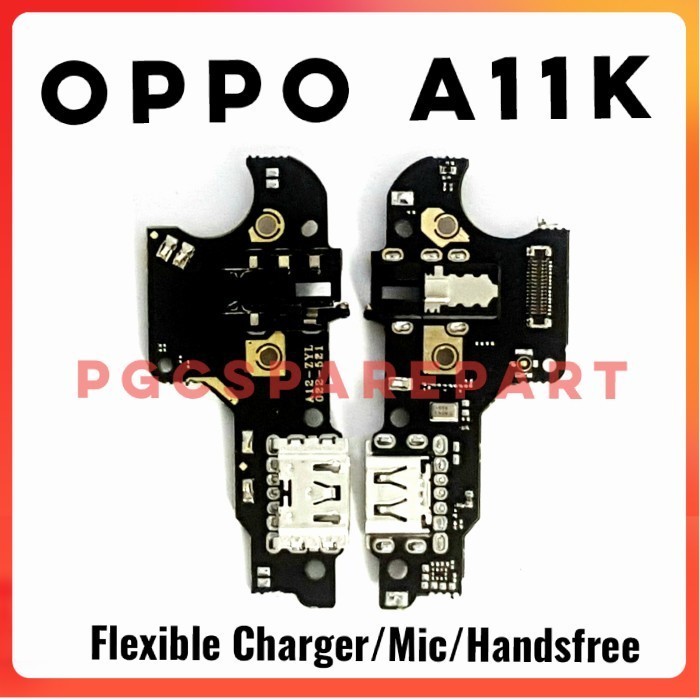 Jual Original Flexible Konektor Papan PCB Charger Mic Handsfree Oppo A11K | Shopee Indonesia