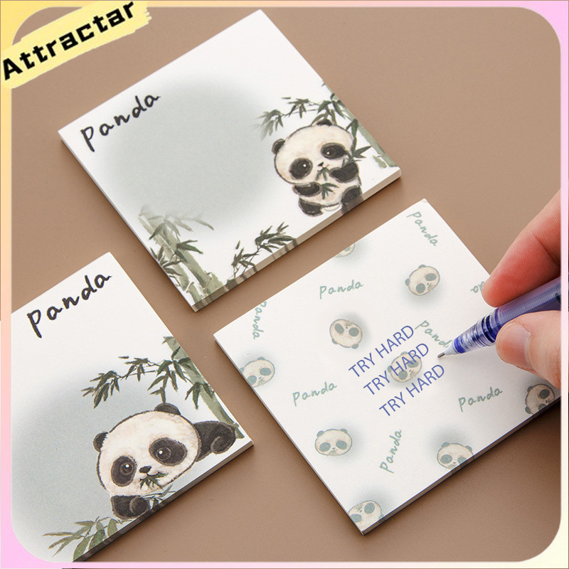 Jual Buku Memo Panda Tearable Sticky Note Kreatif Memo Kartun Lucu ...