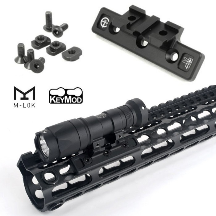 Jual Haley Strategic Repro - Thorntail Offset Adaptive Light Mount - Thorntail 2 SBR Mlok AEG ...