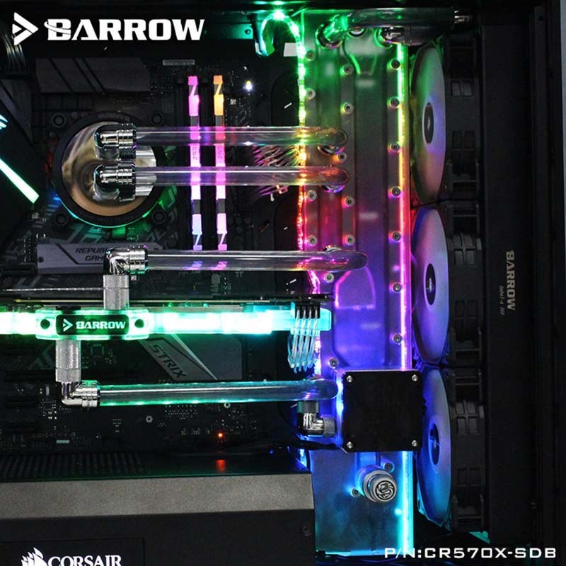Jual Barrow PC water cooling waterway plate channel integrated board ...