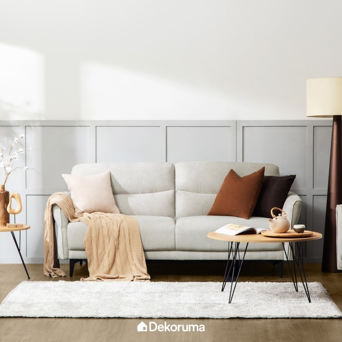 Jual Dekoruma SHUJI Sofa Tamu Minimalis 3 Dudukan / Sofa 3 Seater ...