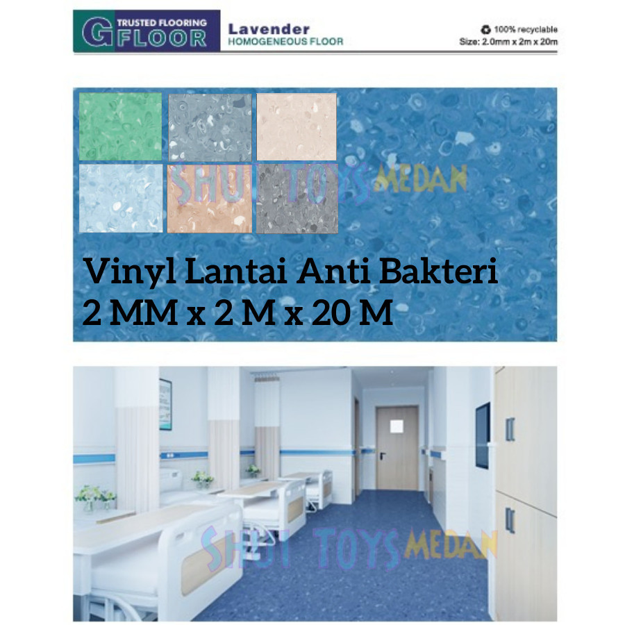 Jual Lantai Vinyl Roll Gfloor Mipolam Cosmo / Vinyl Lantai Rumah Sakit ...