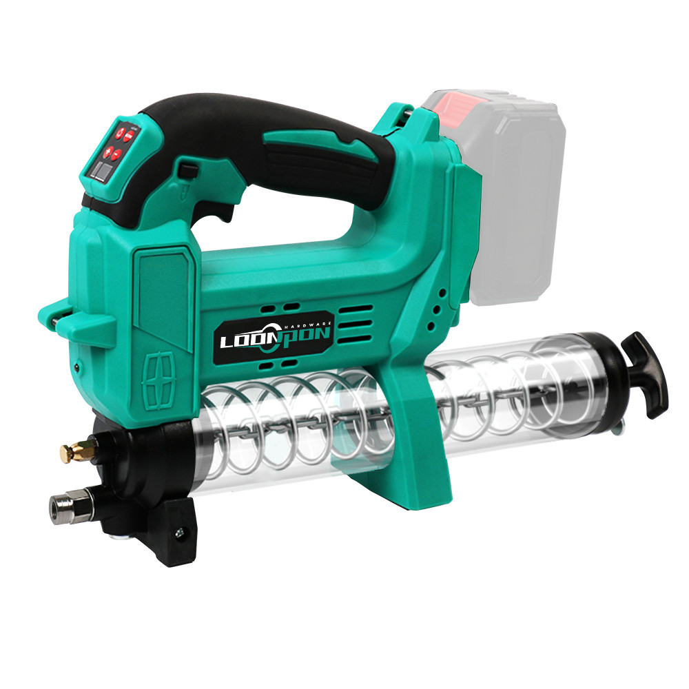 Jual Cordless Grease Gun Battery Powered 21V Professional Electric Grease Gun Kit with 10000 PSI ...