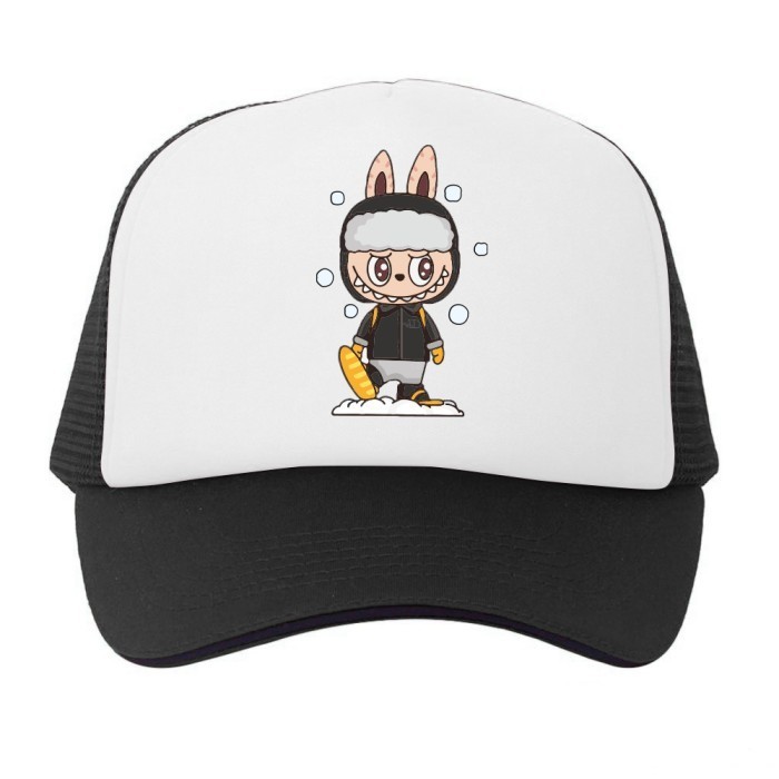 Jual Topi Jaring Labubu The Monster Winter Snow | Shopee Indonesia