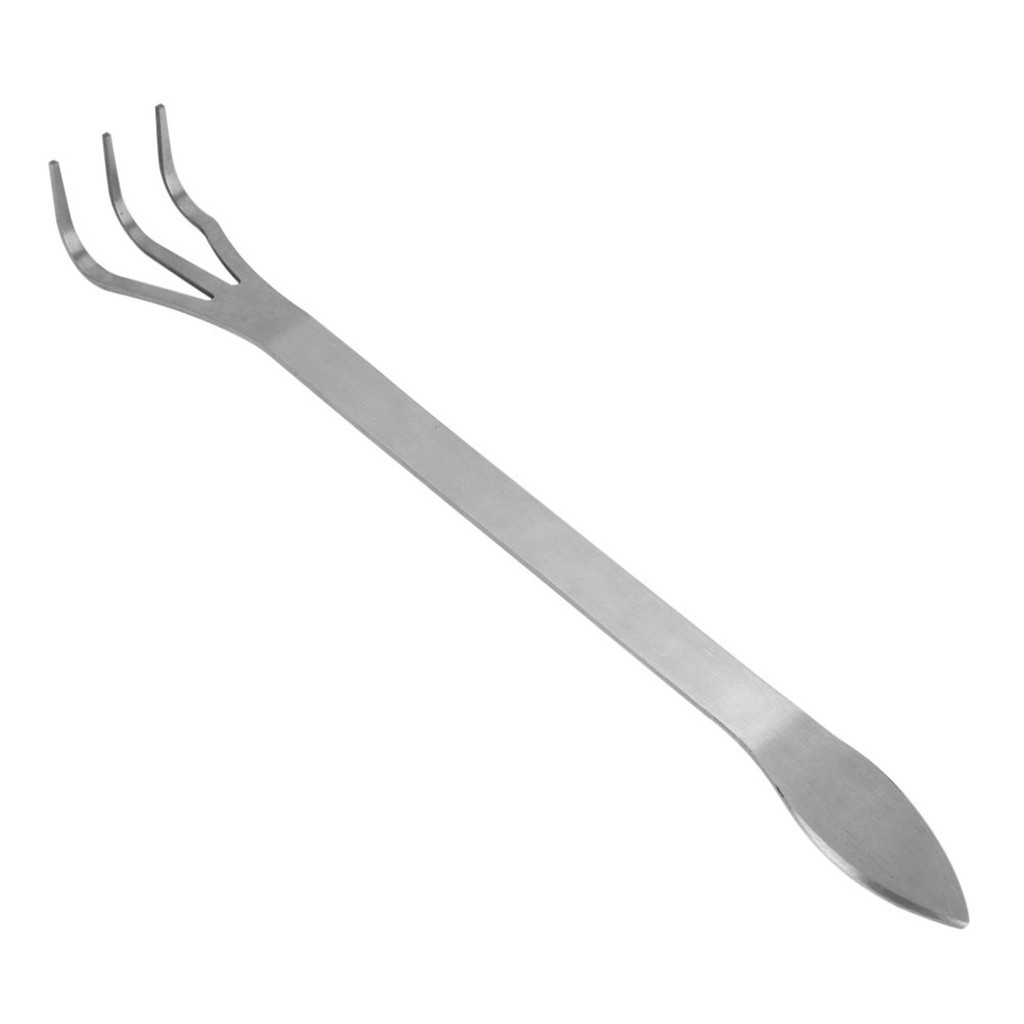 Jual 22/24cm Stainless Steel Root Rake Loosen Soil Rake or Hook w ...