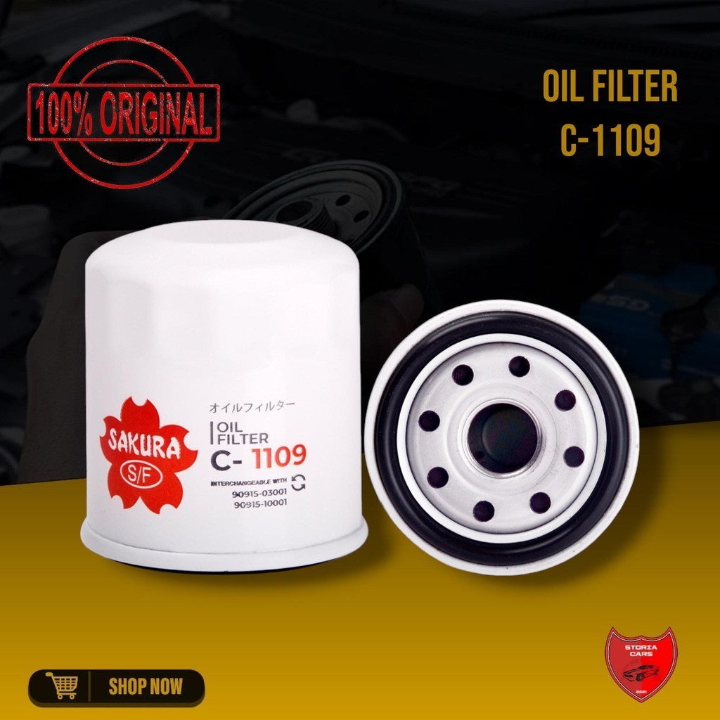Jual OIL FILTER FOR TOYOTA STARLET, SOLUNA, LIMO, VIOS, YARIS, COROLLA ...