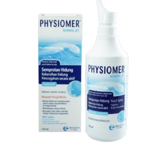 Jual Physiomer normal jet nasal spray hygiene 135ml | Shopee Indonesia