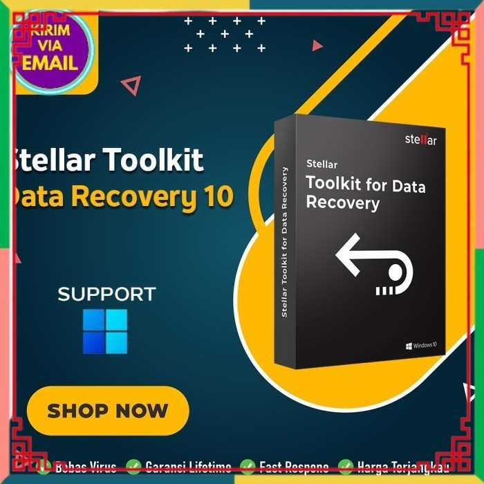 Jual Software Recovery Data: Stellar Toolkit for Data Recovery 10 [Win ...