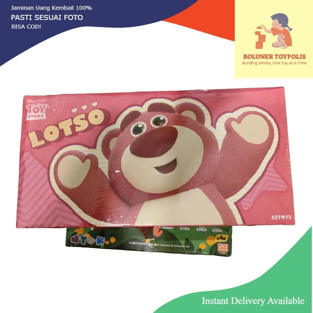 Jual Lotso Original 52toys figure Disney Pixar Its me series Blind Box ...