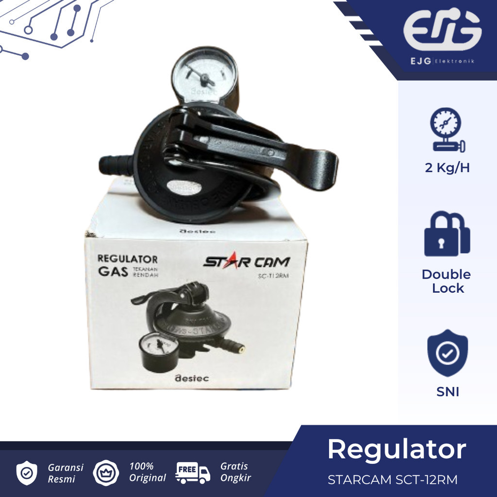 Jual Regulator Star Cam Meter SC T12RM/ Starcam SCT12RM Black Edition ...