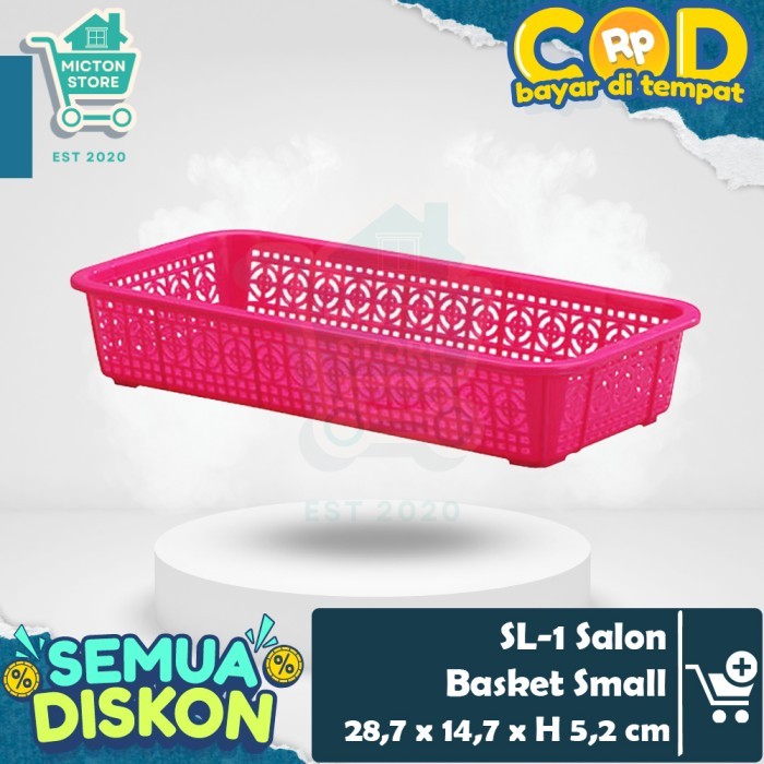 Jual BIGTON Lion Star SL-1 Salon Basket Small Keranjang Penyimpanan perbumbuan Dapur / Keranjang ...