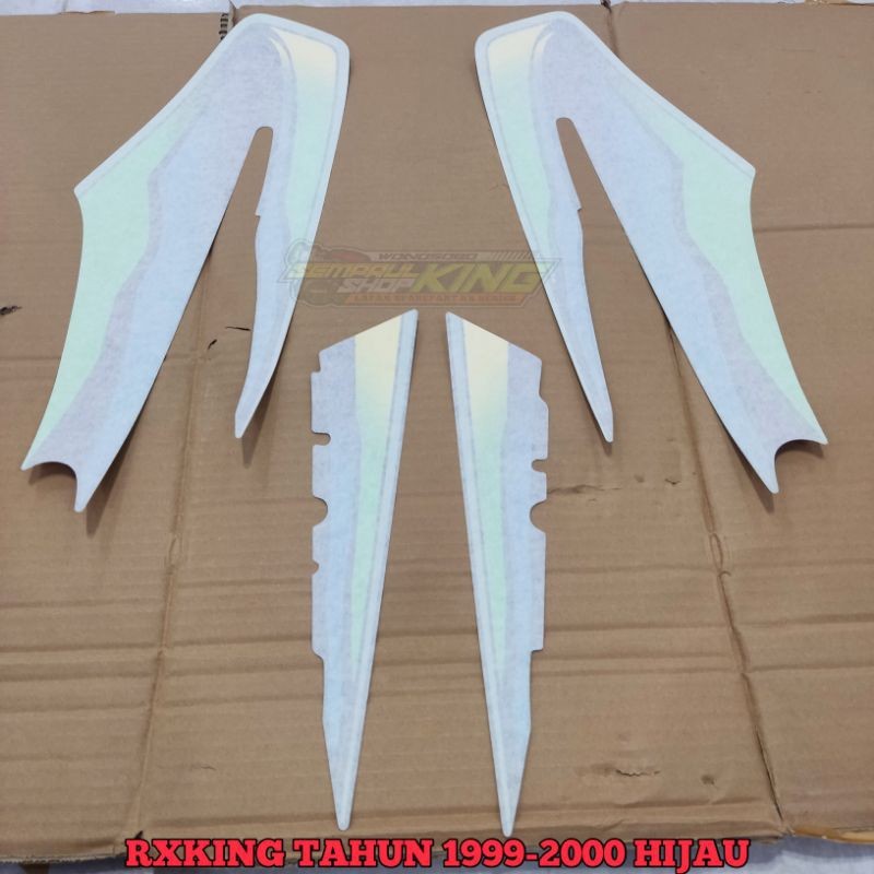 Jual Striping stiker Grafik body Rx king rxking 1999 - 2000 hitam hijau ...